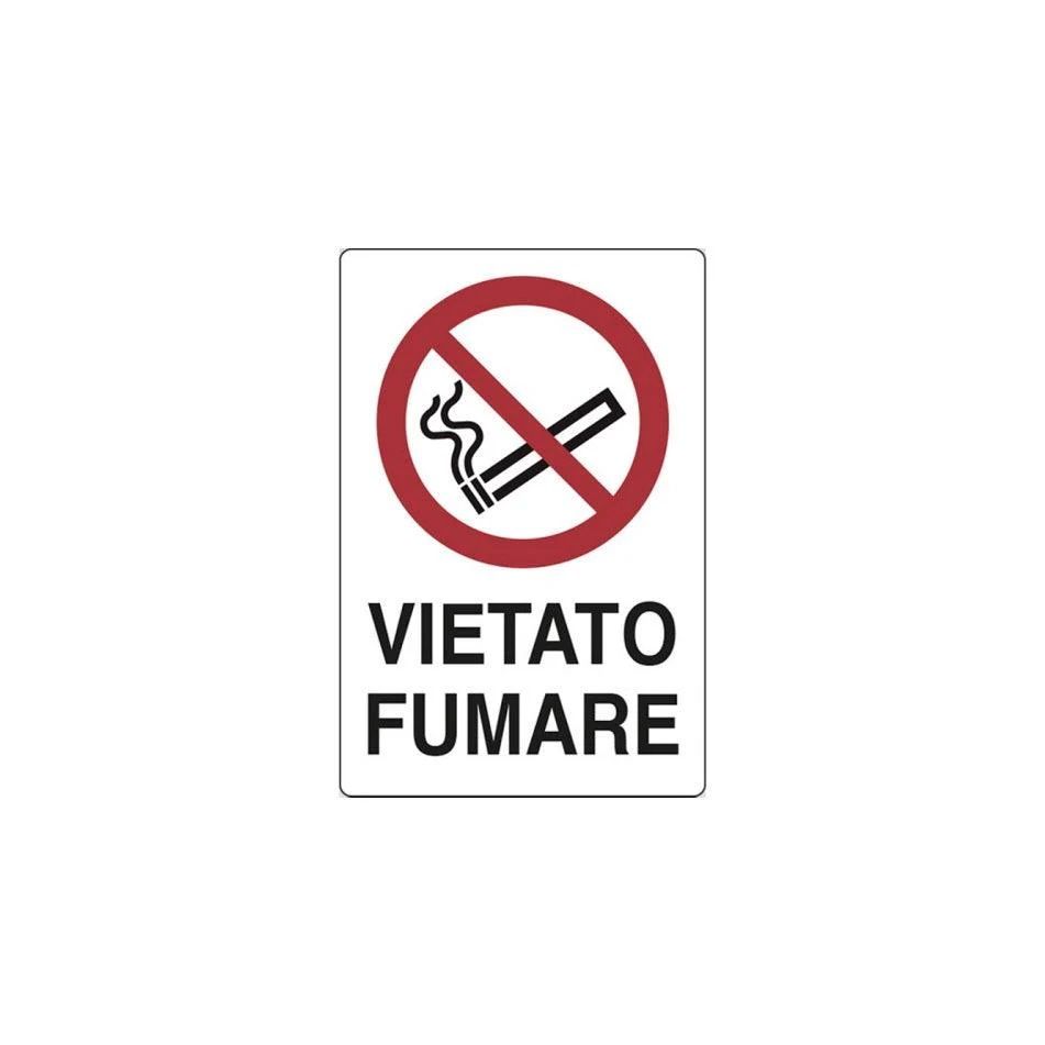 CARTELLO VIETATO FUMARE 30X20 | Bricomarket
