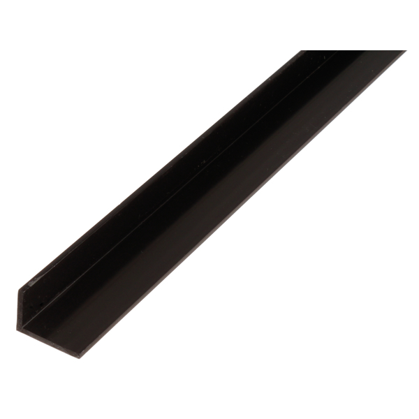 PROFILO ANGOLARE 20X25X2000MM IN PVC NERO | Bricomarket