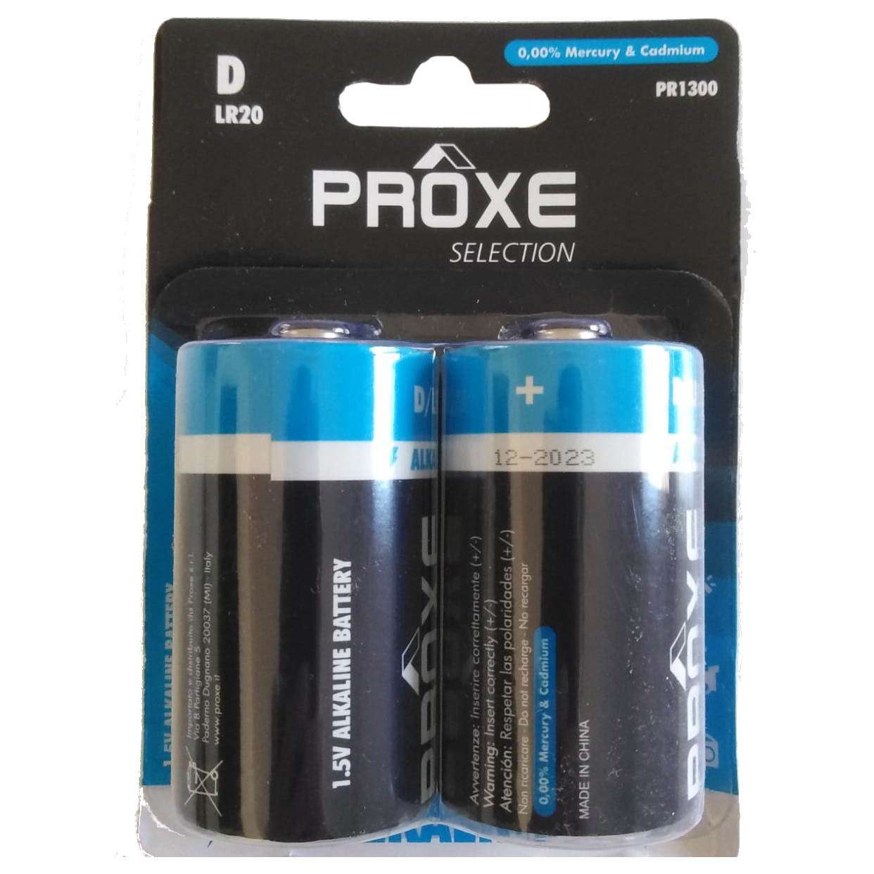 PILE TORCIA D 1.5V LR20D 2 PZ | Bricomarket